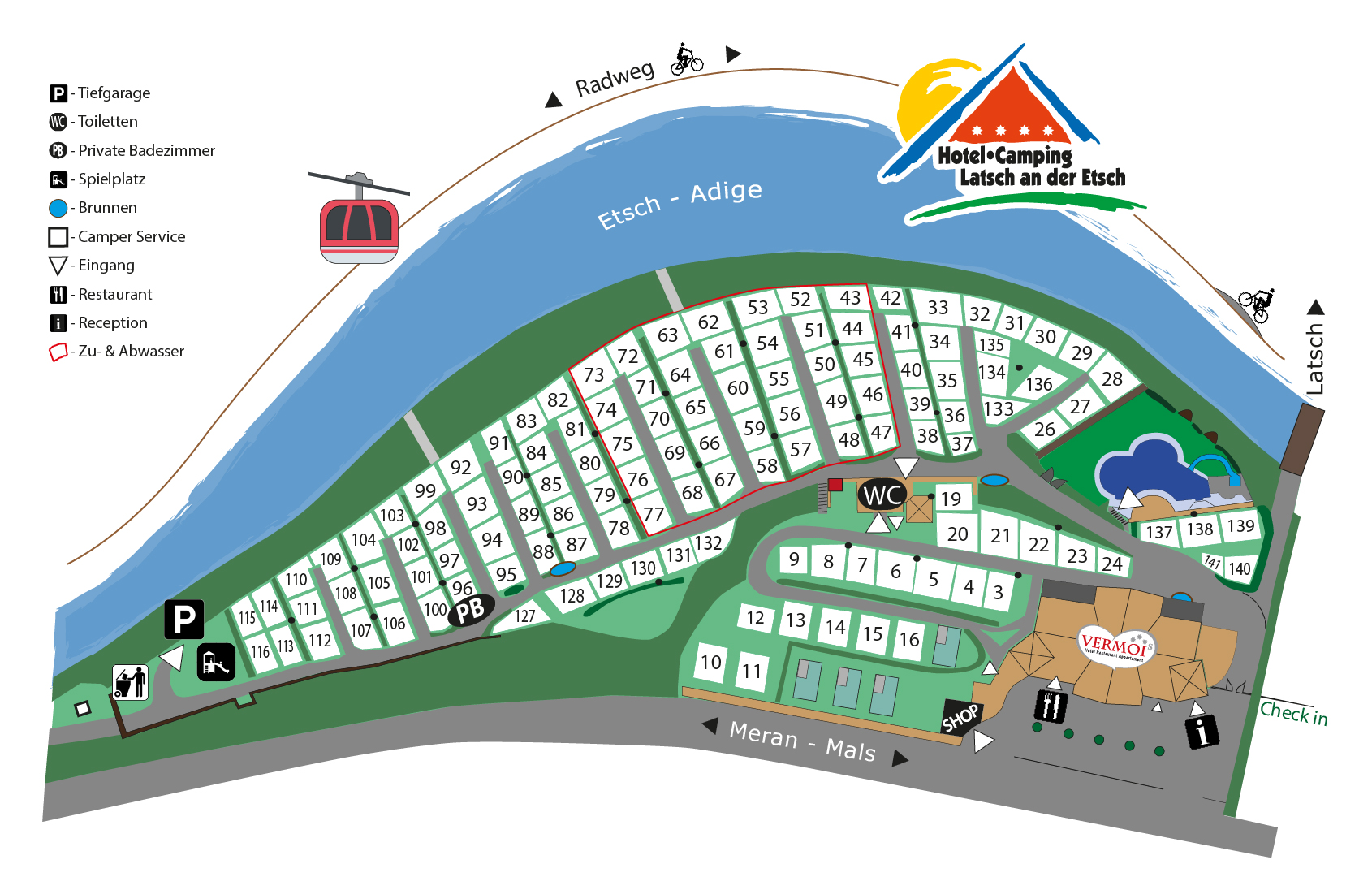 Accommodatie – Camping Latsch